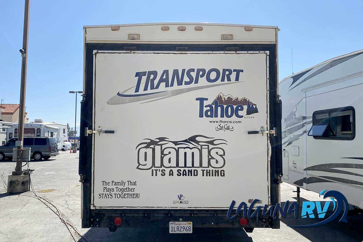 2005 Thor Tahoe Transport toy hauler for sale | Laguna RV in Colton CA