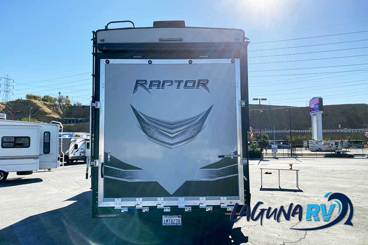2017 Keystone Raptor toy hauler for sale | Laguna RV in Colton CA