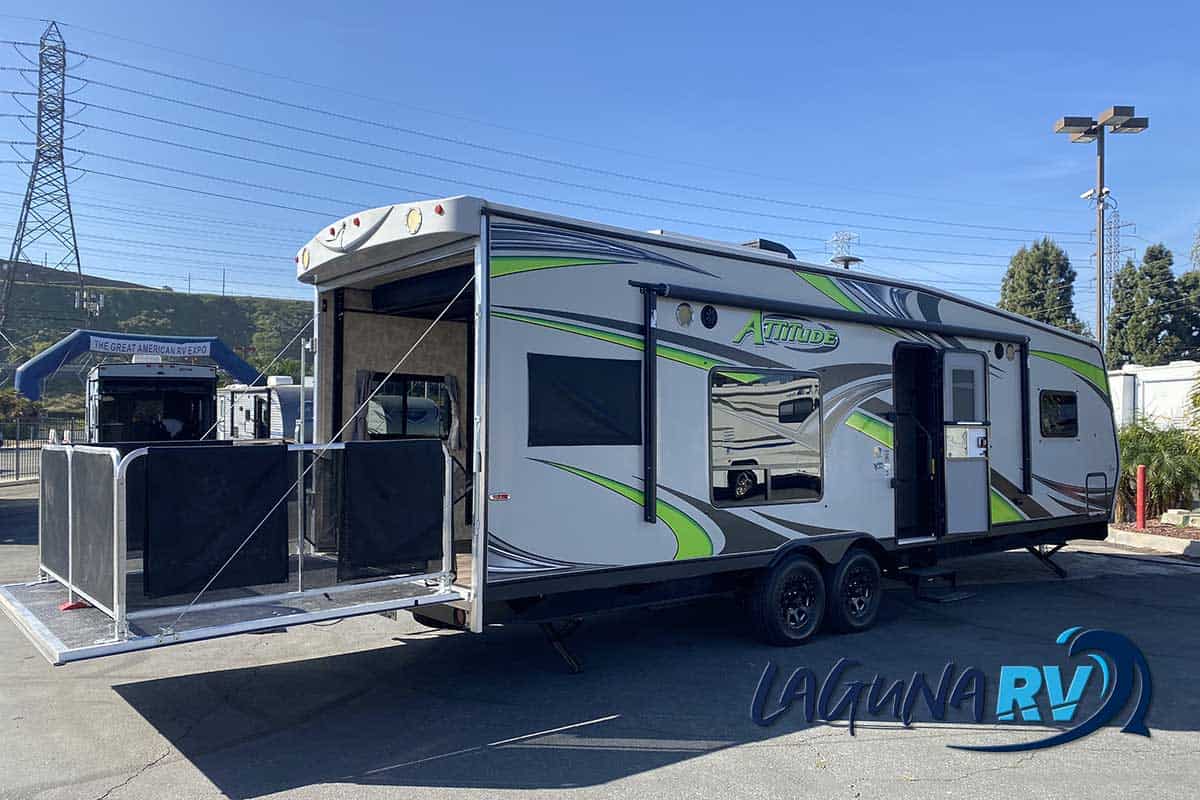 2018 Eclipse Attitude toy hauler for sale | Laguna RV dealer in Colton CA