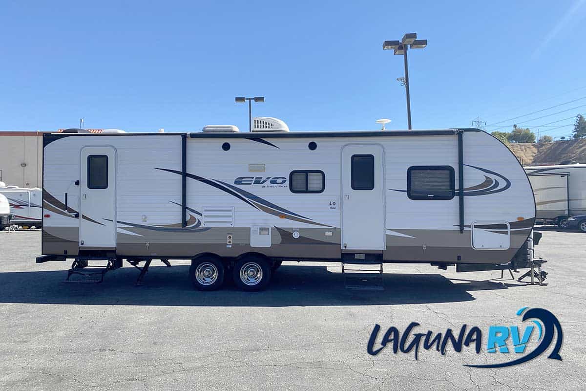 2016 Forest River EVO travel trailer for sale | Laguna RV in Colton CA