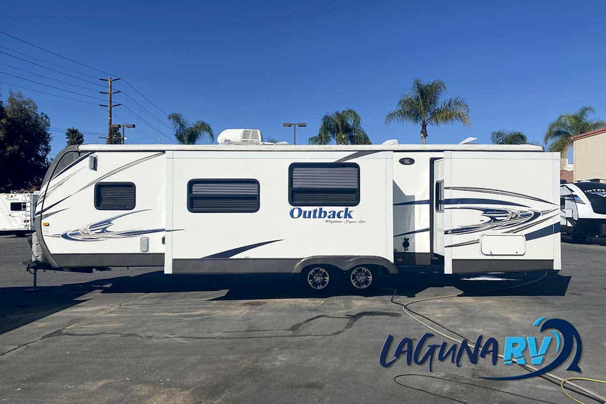 2014 Keystone Outback toy hauler for sale | Laguna RV in Colton CA