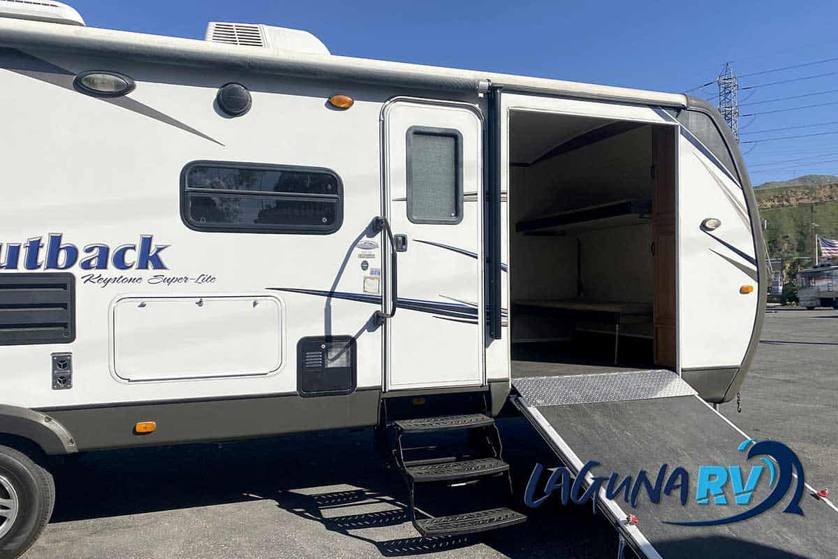 2014 Keystone Outback toy hauler for sale | Laguna RV in Colton CA