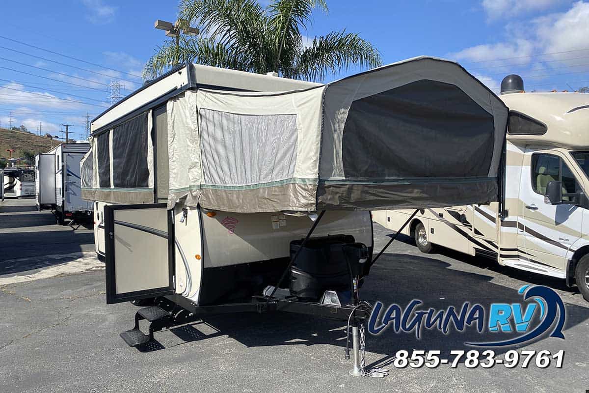 2018 Forest River Flagstaff pop-up camper for sale | Laguna RV in Colton CA