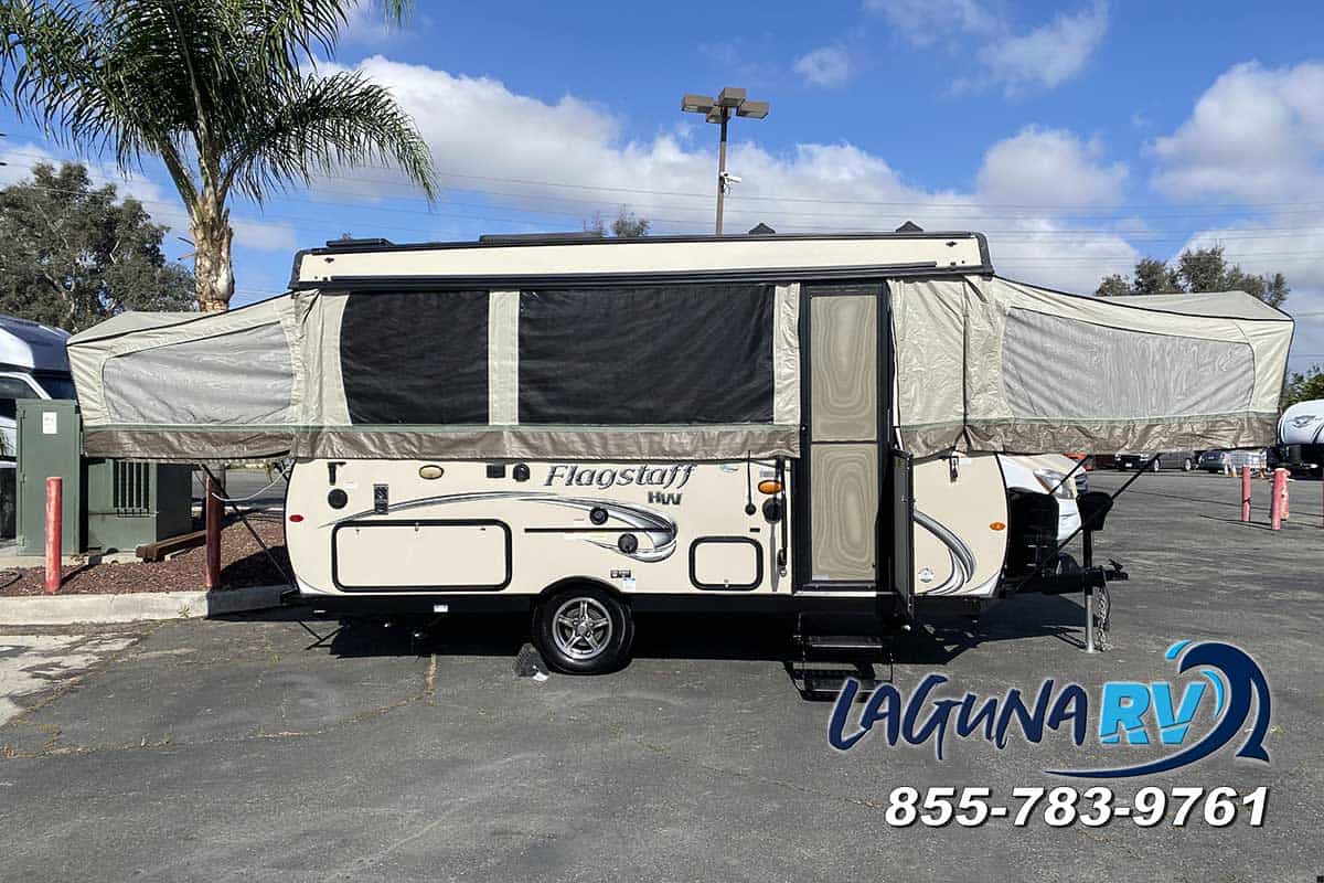 2018 Forest River Flagstaff pop-up camper for sale | Laguna RV in Colton CA