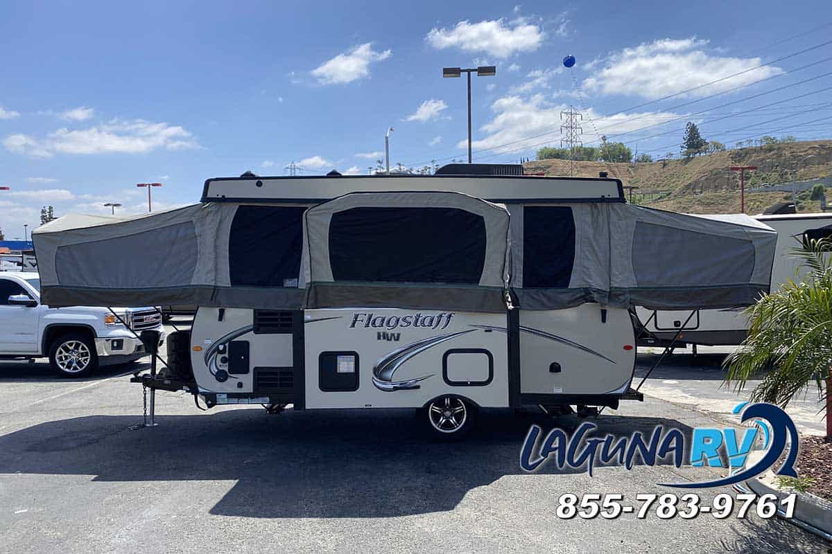 2018 Forest River Flagstaff pop-up camper for sale | Laguna RV in Colton CA